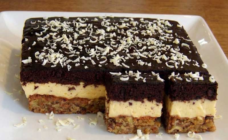 Prăjitura mea preferată, de la vecina Nela: cu foi și cremă de ...